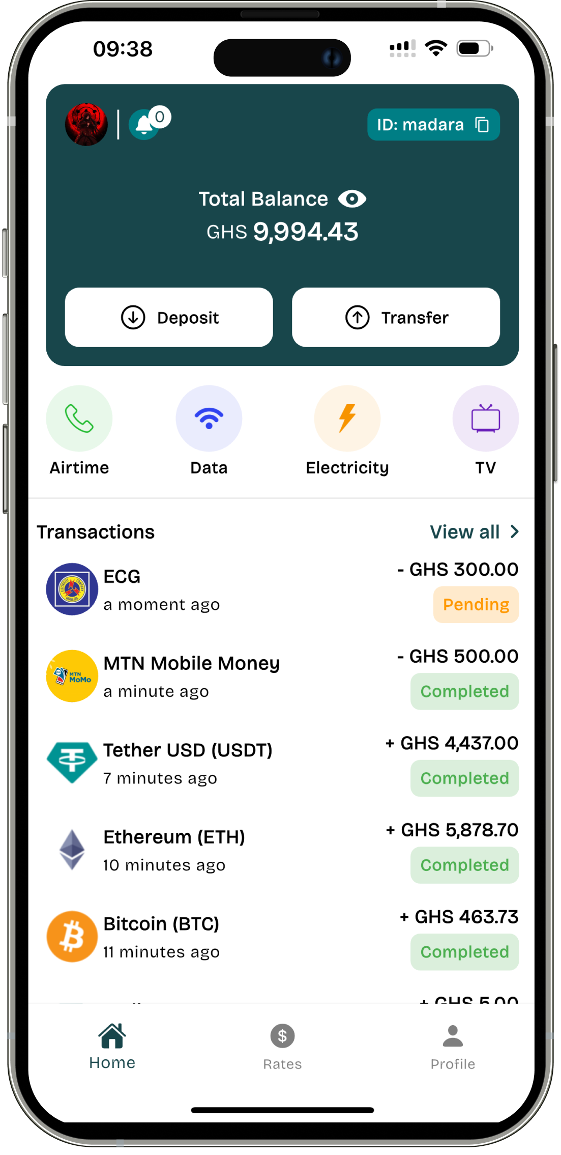 Zedi - Crypto to Cash | Pay Bills, Send Money